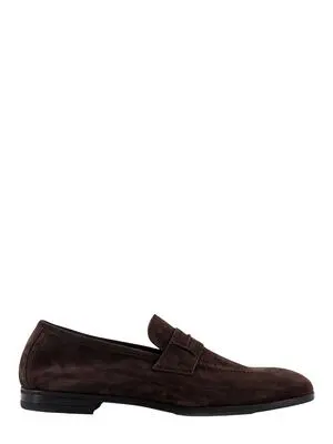 TOM FORD Suede Loafers - Brown