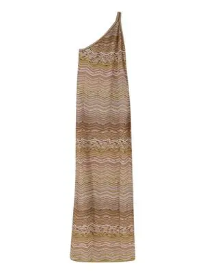 Missoni Laminated Viscose Long Dress - Multicolor