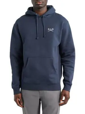 DARK SEAS Graphic Fleece Hoodie - Slate