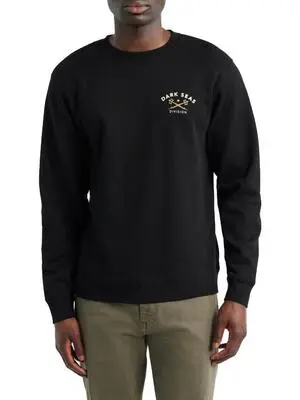 DARK SEAS Headmaster V3 Graphic Sweatshirt Black