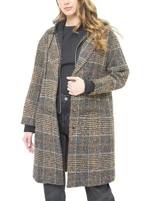 Central Park West Daphne Dickey Coat - Plaid