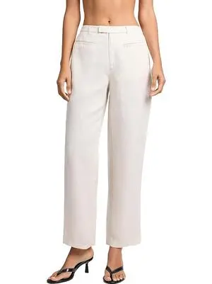 Onia Air Linen Mid-rise Pant - Natural