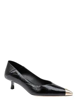 L'Agence Garlan Pointed Pumps - Black Patent