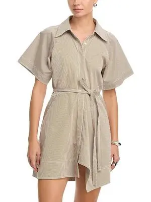 A.L.C. Julie Shirtdress - Pearlaged