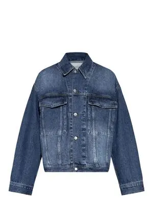 Studio Nicholson Studio Nicholson 'stein' Denim Jacket Navy Blue
