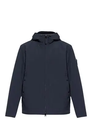 Stone Island Insulated Hooded Jacket - Navy Blue