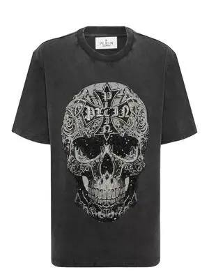 Philipp Plein Baroque Skull T-shirt - Black