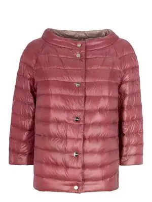 Herno Button-closure Padded Jacket - Pink