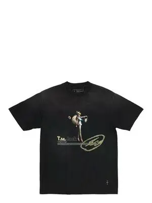TRAVIS SCOTT Cactus Jack X Fragment X Takashi Murakami Tokyo Jack T-shirt - Black