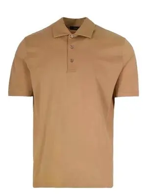 Herno Short-sleeve Polo Shirt - Brown