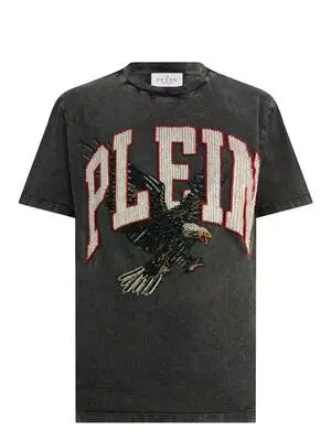 Philipp Plein Eagle Crew-neck T-shirt - Grey
