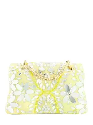 Giambattista Valli Embellished Cross Body Bag - Yellow