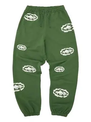 CORTEIZ X Denim Tears Island Wreath Sweatpant - Green