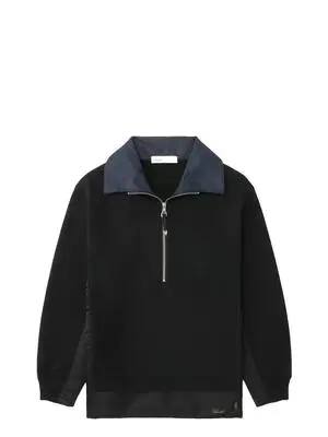 Toga Half-zip Sweatshirt - Black