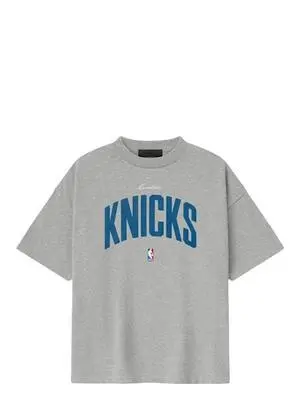 Fear Of God Essentials Knicks 90's Tee Shirt - Concrete Heather
