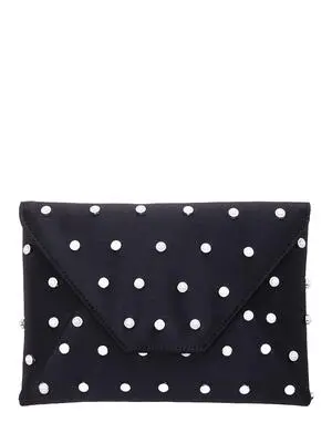 Nina Envelope Clutch - Black