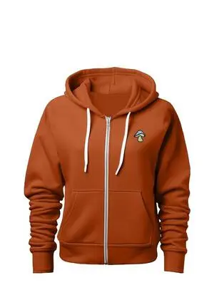 DALIX Dalix Mushroom Zip Hoodie Autumn