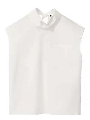 Fabiana Filippi Halterneck Blouse - White