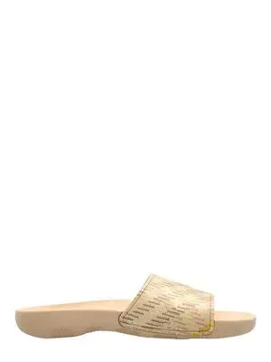 Burberry Dive Pool Slides - Neutrals