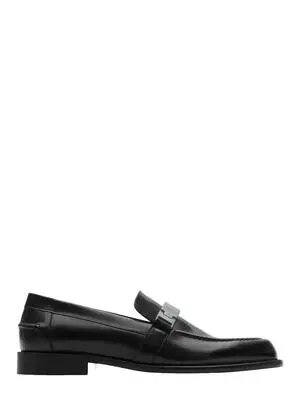 Burberry Leather Loafers - Black