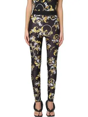 Versace Printed Pants - Black