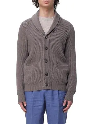 Brunello Cucinelli Brunello Cucinelli Cotton Cardigan With Shawl Collar Brown