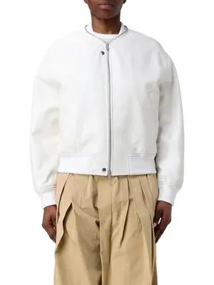 JIL SANDER Bomber Jacket - White