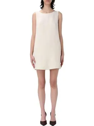 DONDUP Dress - Yellow Cream