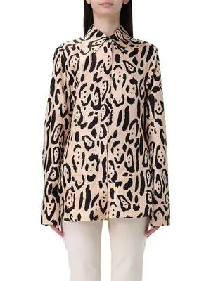 Sportmax Leopard Print Shirt - Camel