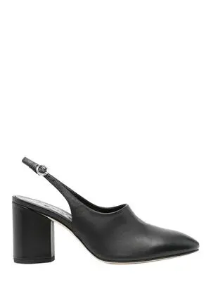 AeydĒ Pointed Toe Slingback Pumps - Black