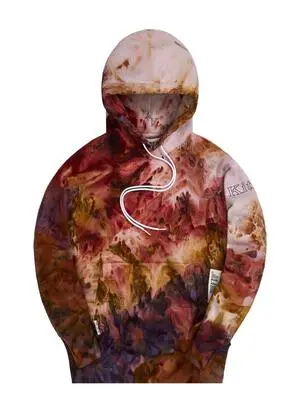 Kith For Advisory Board Crystals 'desert Dye' Hoodie - Red
