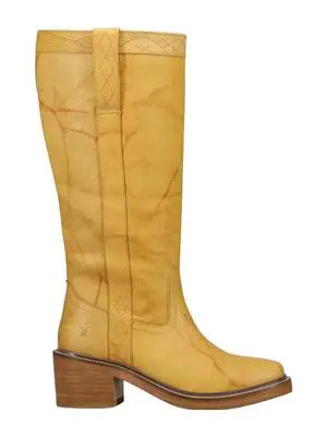 THE FRYE COMPANY Kate Pull On Wide Calf Boots - Denim