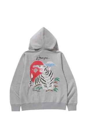 A BATHING APE Tiger Souvenir Zip Hoodie