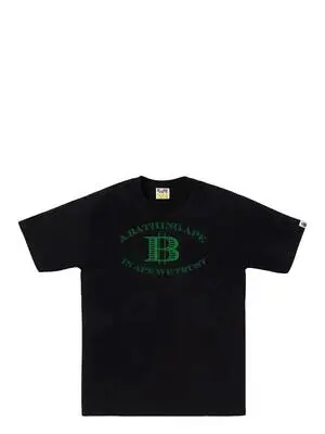 A BATHING APE Money B Logo Tee Shirt - Black