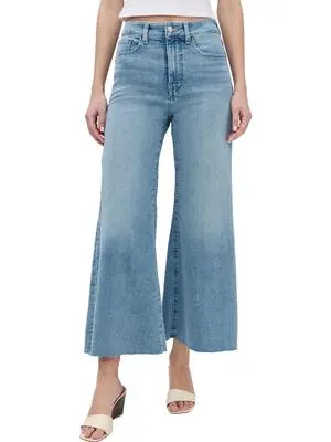 Madewell Flared Wide Leg Jeans - Corley Wash