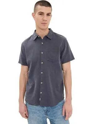 Marine Layer Classic Stretch Selvage Shirt - India Ink