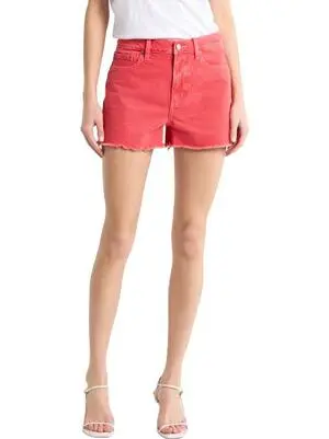 DAZE DAZE Troublemaker Frayed Hem Denim Shorts