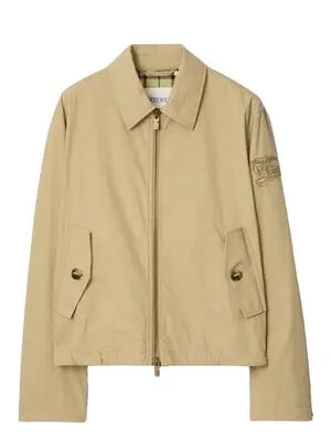 Burberry Gabardine Jacket - Dune Beige