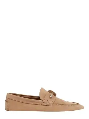 CHRISTIAN LOUBOUTIN Christian Louboutin Chambeliboat Nubuck Boat Shoes