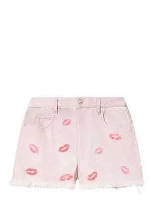 MARANT ETOILE Lesia Denim Shorts - Pink