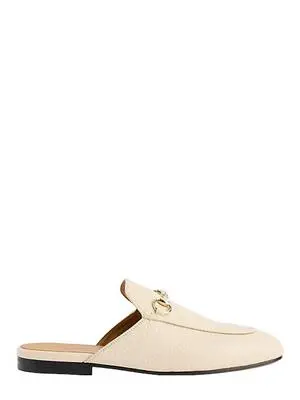 Gucci Princetown Leather Mules - New Ivoire