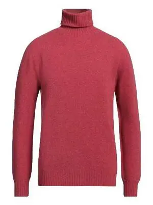 Altea Turtleneck Virgin Wool Sweater - Red