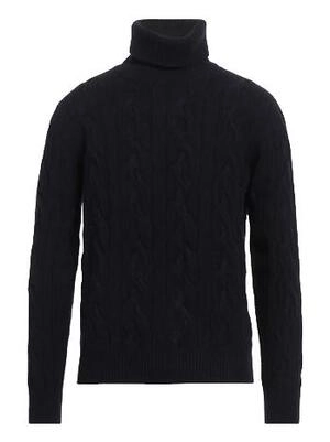 Altea Virgin Wool Turtleneck - Blue