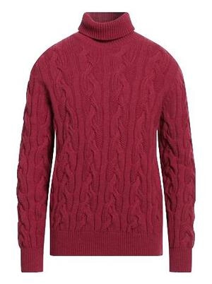 Altea Virgin Wool Turtleneck - Red