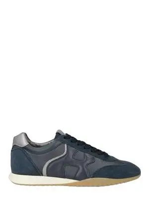 Hogan Leather Sneakers Navy