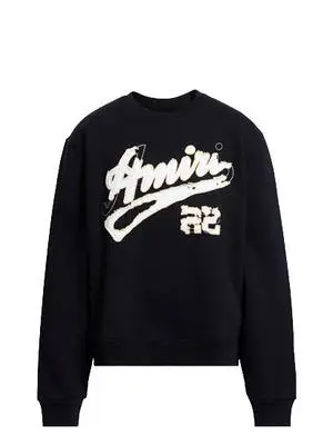Amiri Cotton Sweatshirt - Black