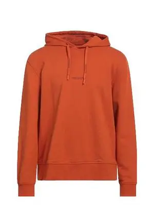 Armani Exchange Cotton Blend Sweatshirt Orange
