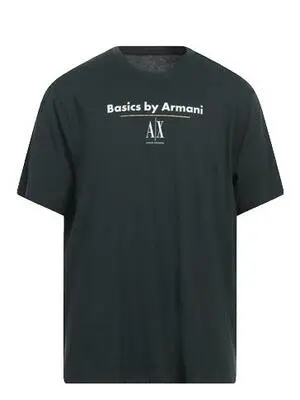 Armani Exchange T-shirt Dark Size Cotton - Green