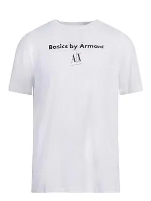 Armani Exchange T-shirt Dark Size Cotton - White