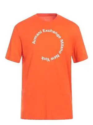 Armani Exchange T-shirt Size Cotton - Orange